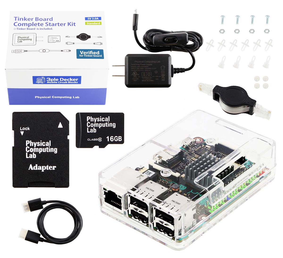 Tinker Board コンプリートスターターキット (Standard) - Physical Computing Lab