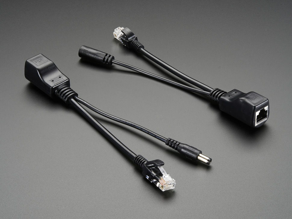 Passive PoE Injector Cable Set Physical Computing Lab